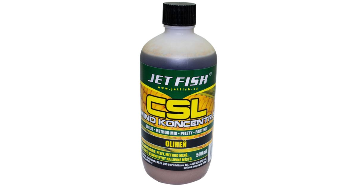 Jet Fish CSL Amino koncentrát 500 ml – recenze a zkušenosti Rybaření v ČR - revíry, rady, recenze