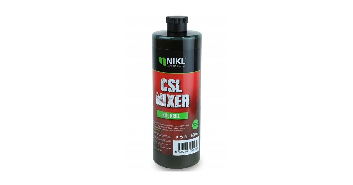 Nikl CSL Liquid Mixer Kill Krill 500 ml – recenze a zkušenosti Rybaření ...